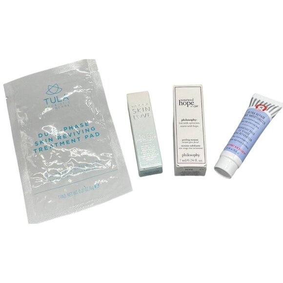 various | Skincare | Package Of Facial Product Samples Renewed Hope In ...